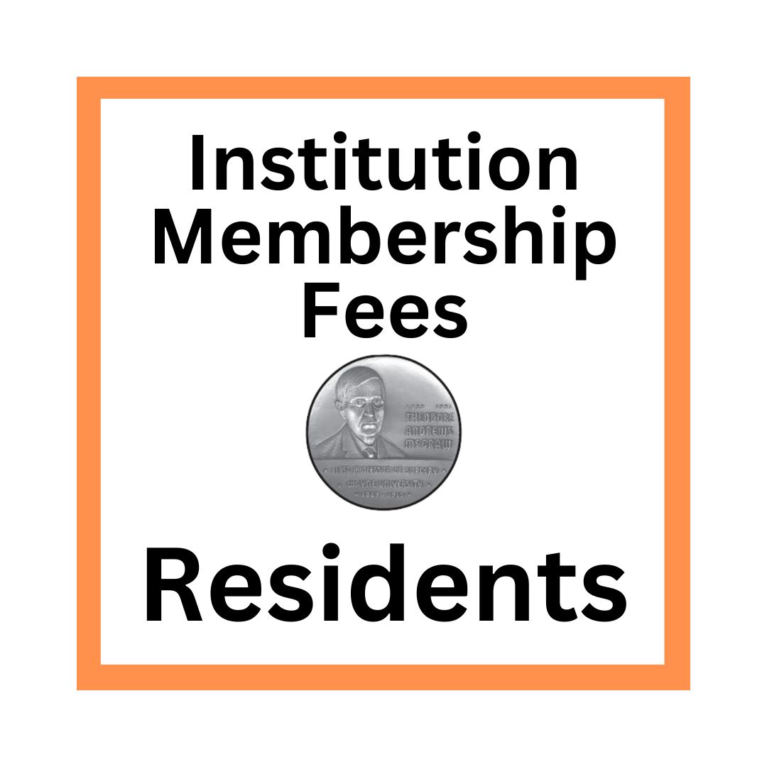 Institution Membership Fees (Resident Program) | Surgical Society of ...